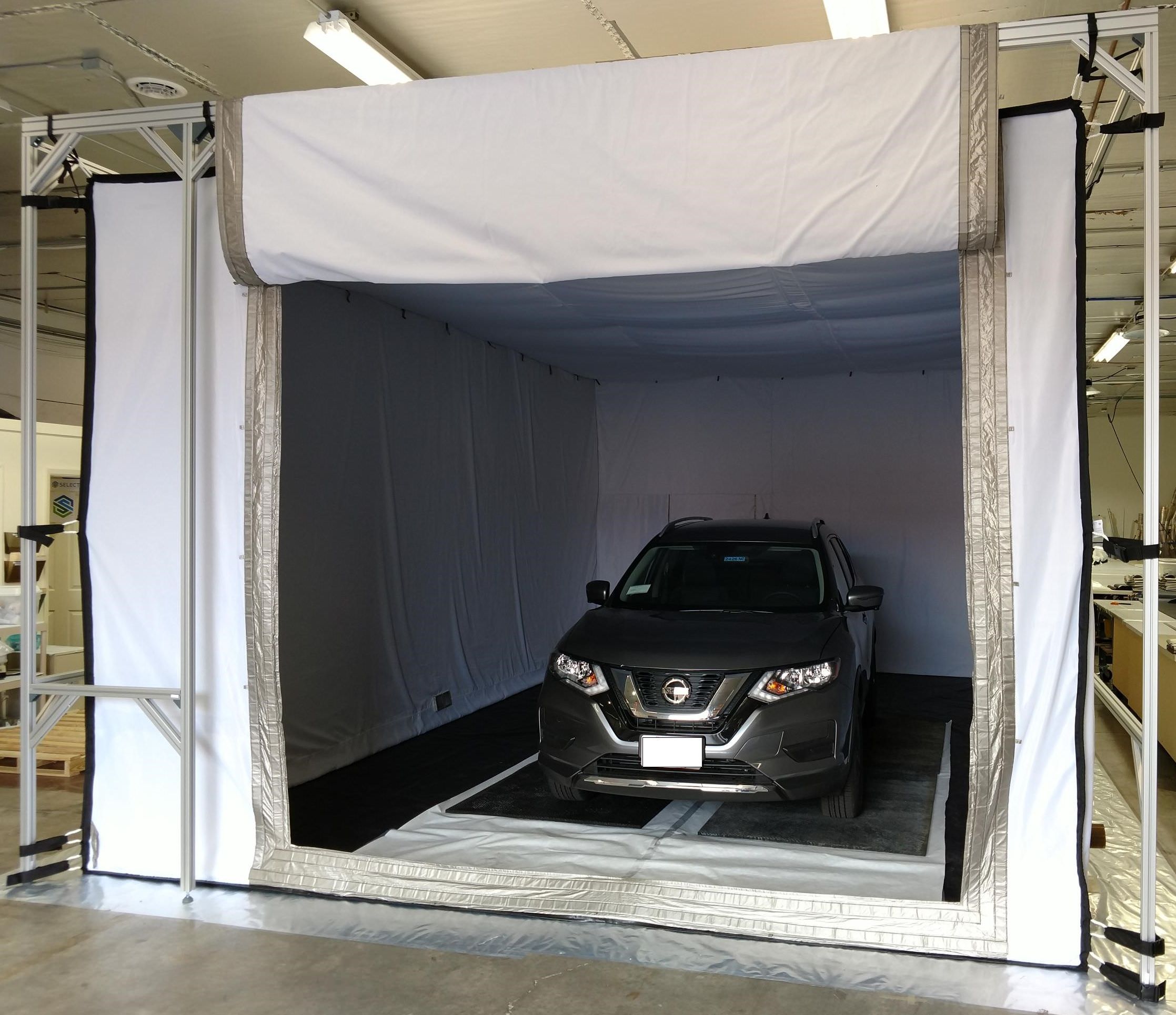 RA Mayes | RF Shielded Tent - Structural Aluminum Facility Tents