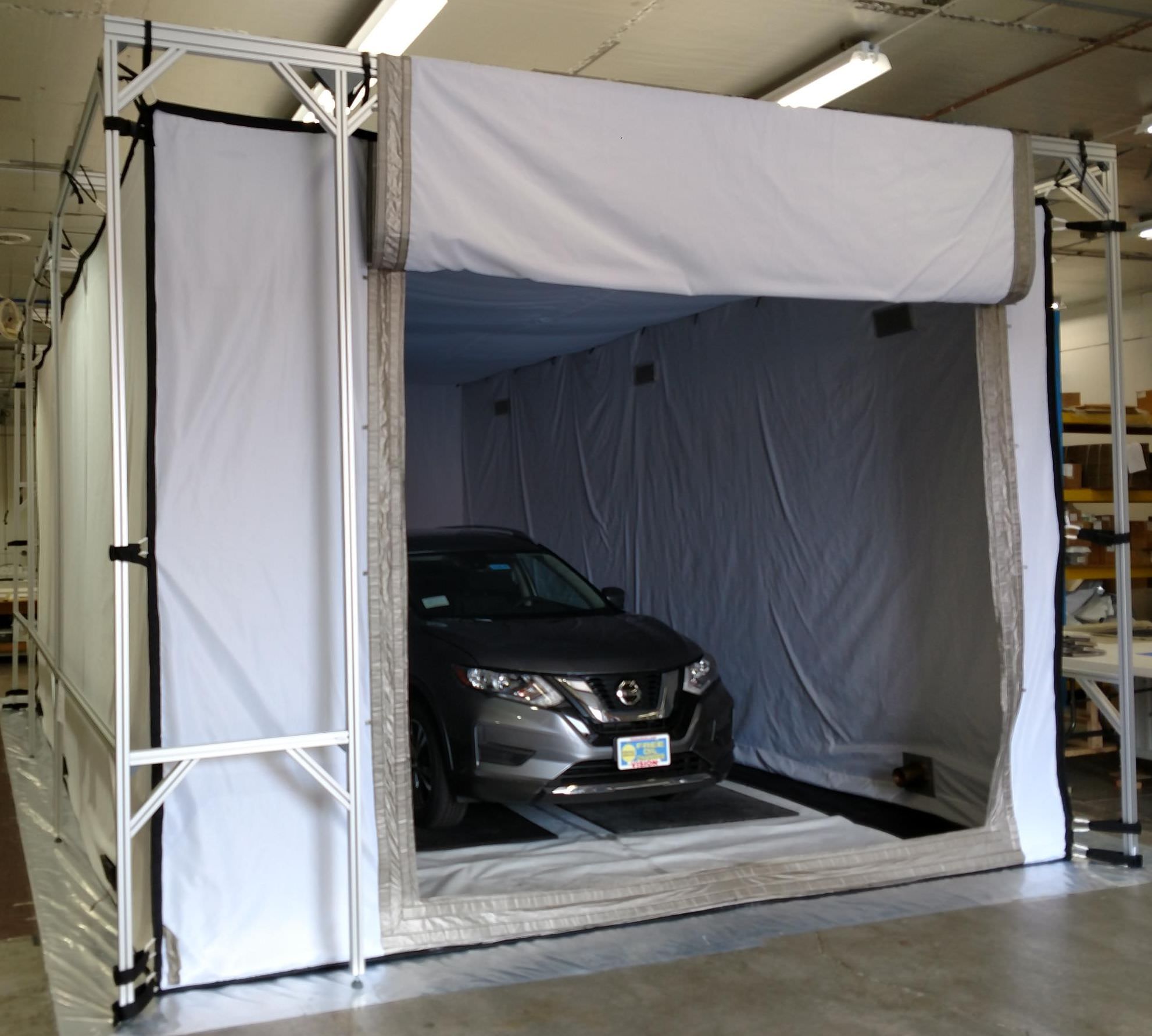 RA Mayes | RF Shielded Tent - Structural Aluminum Facility Tents