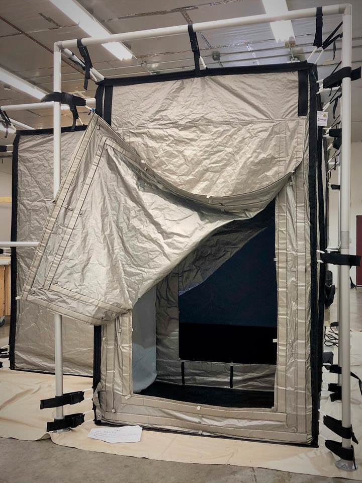 RA Mayes | SFi | High Security RF Shielded Tents, EZ-Up Frame