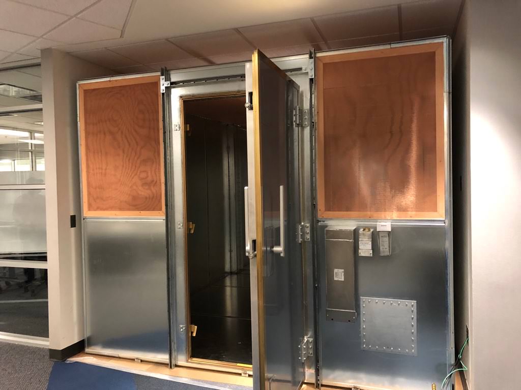 RA Mayes | Universal Shielding | Modular Copper Screen RF Shielded Rooms